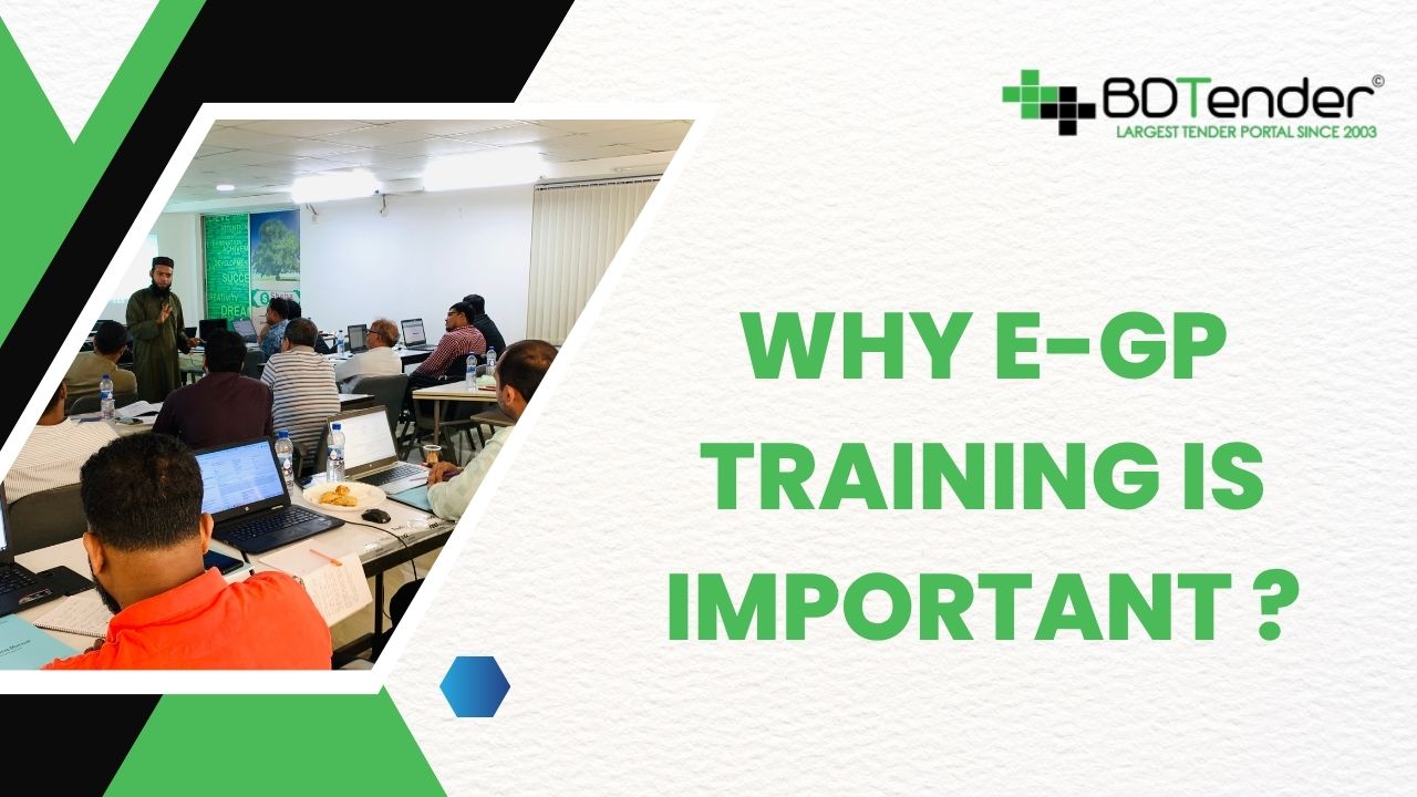 Full Guide to e-GP Training in Bangladesh